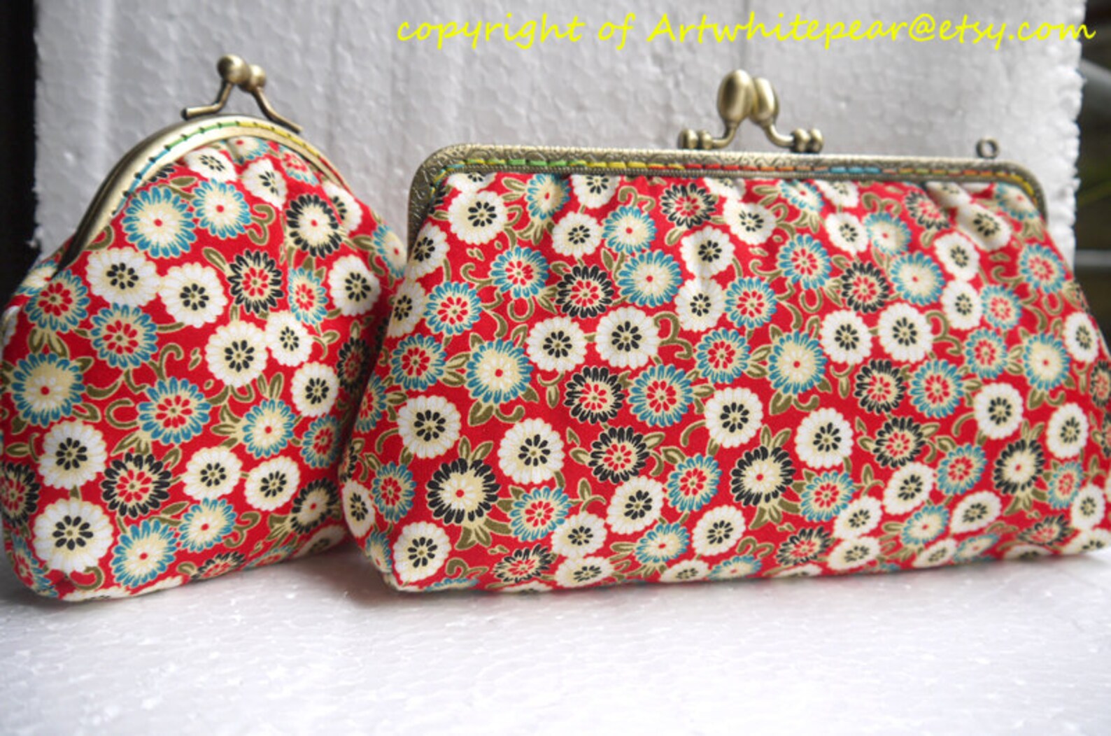 Sets Kiss Lock Frame Women Bridesmaid Purses Coin Wallet | Etsy