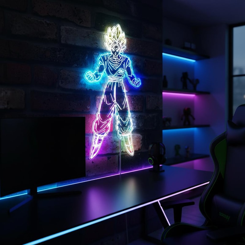 Neon Light Box Vintage - Etsy UK