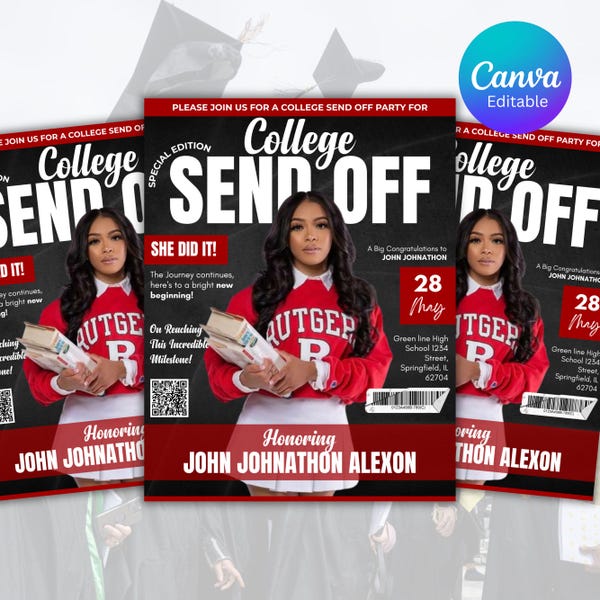 College Send Off - Etsy