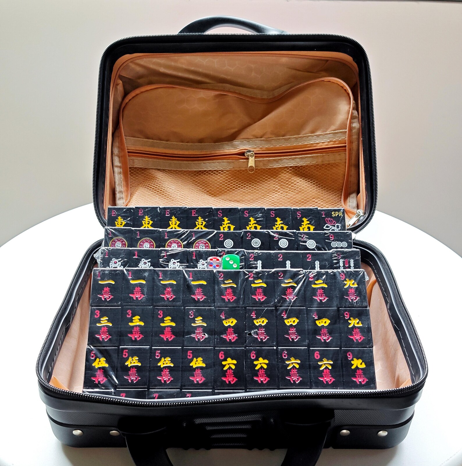 Personalized Resin Mahjong Set, Handcrafted American Mahjong Tiles Set ...