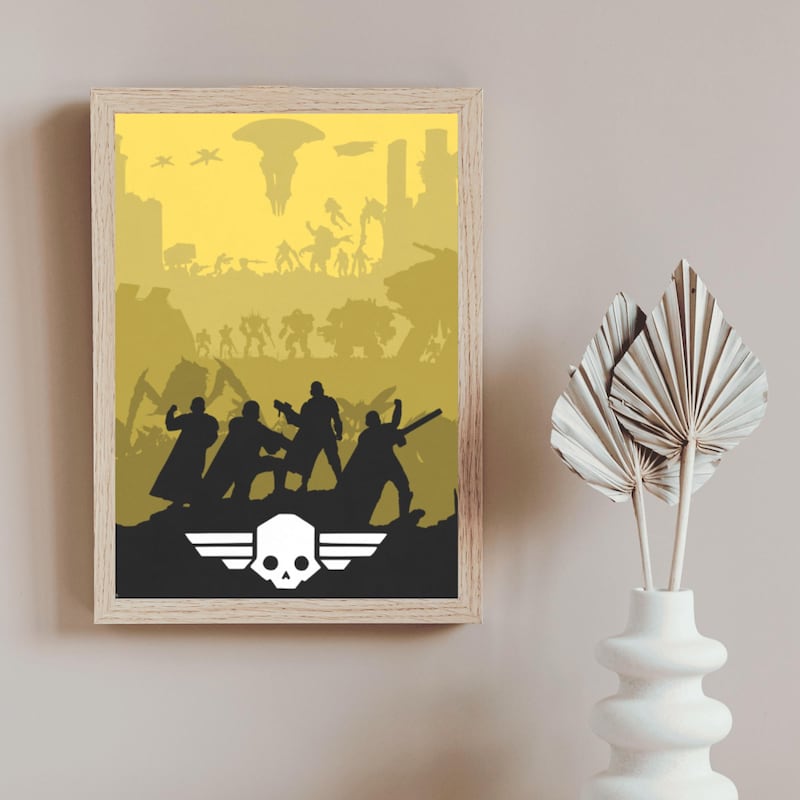 Helldivers Posters - Etsy