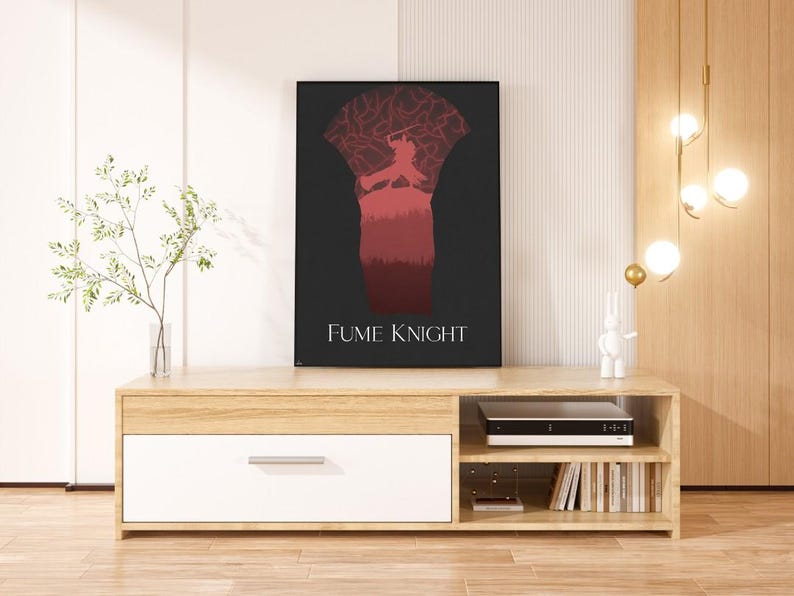 The Fume Knight | Digital Poster Print Download | Fan Art | Dark Souls ...