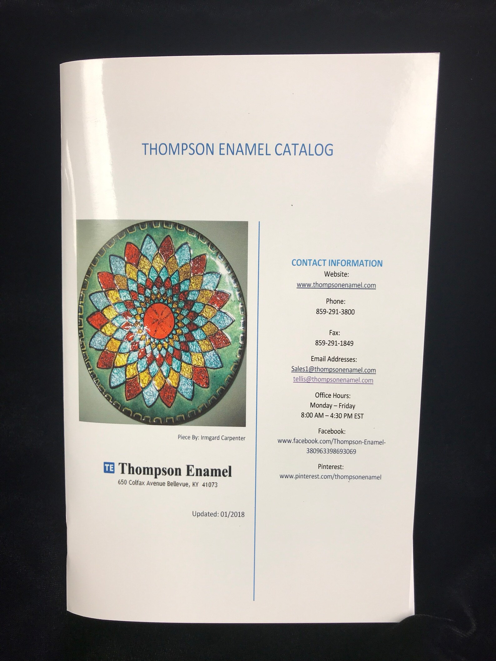 THOMPSON ENAMEL CATALOG | Etsy