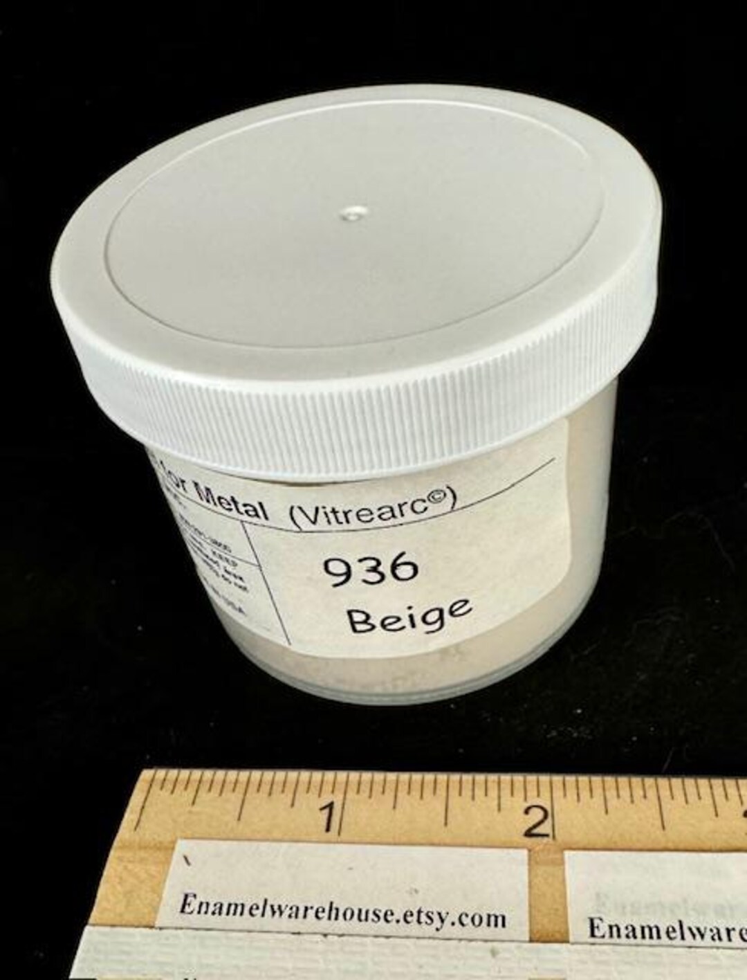 936 Beige 4 OZ Dry Powdered Form Liquid Enamel - Etsy