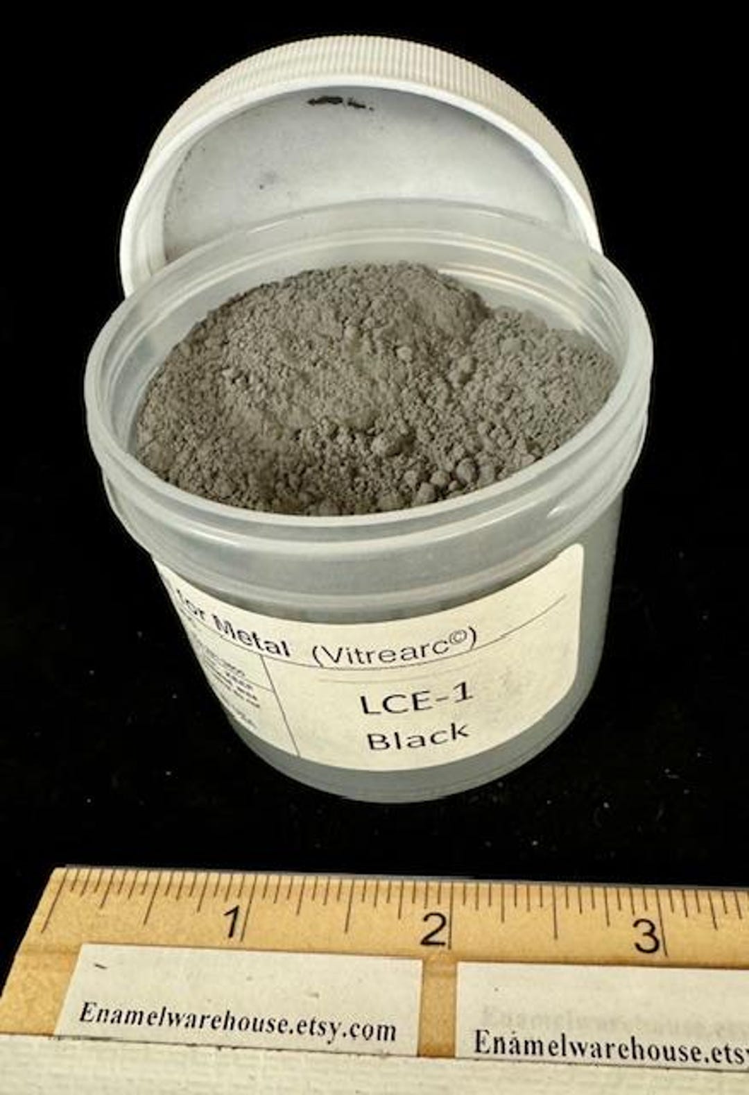 LCE1 Black 4OZ Dry Powdered Form Liquid Enamel - Etsy