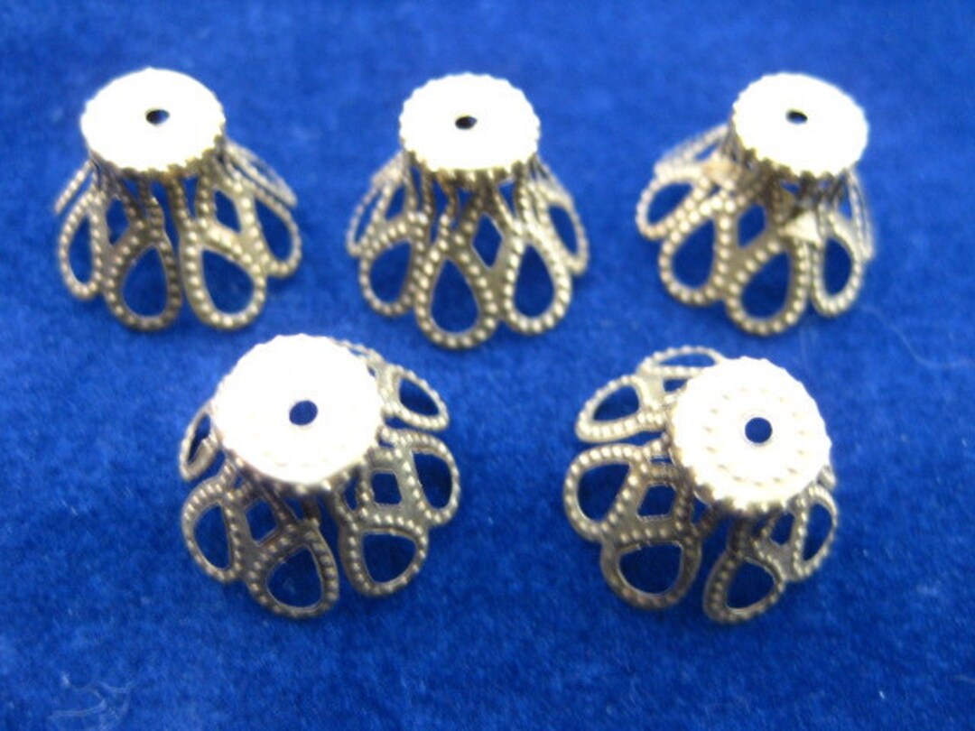 Iron Metal PETTICOAT Five Filigree Beads Bead Torch Fire Torch Firing ...