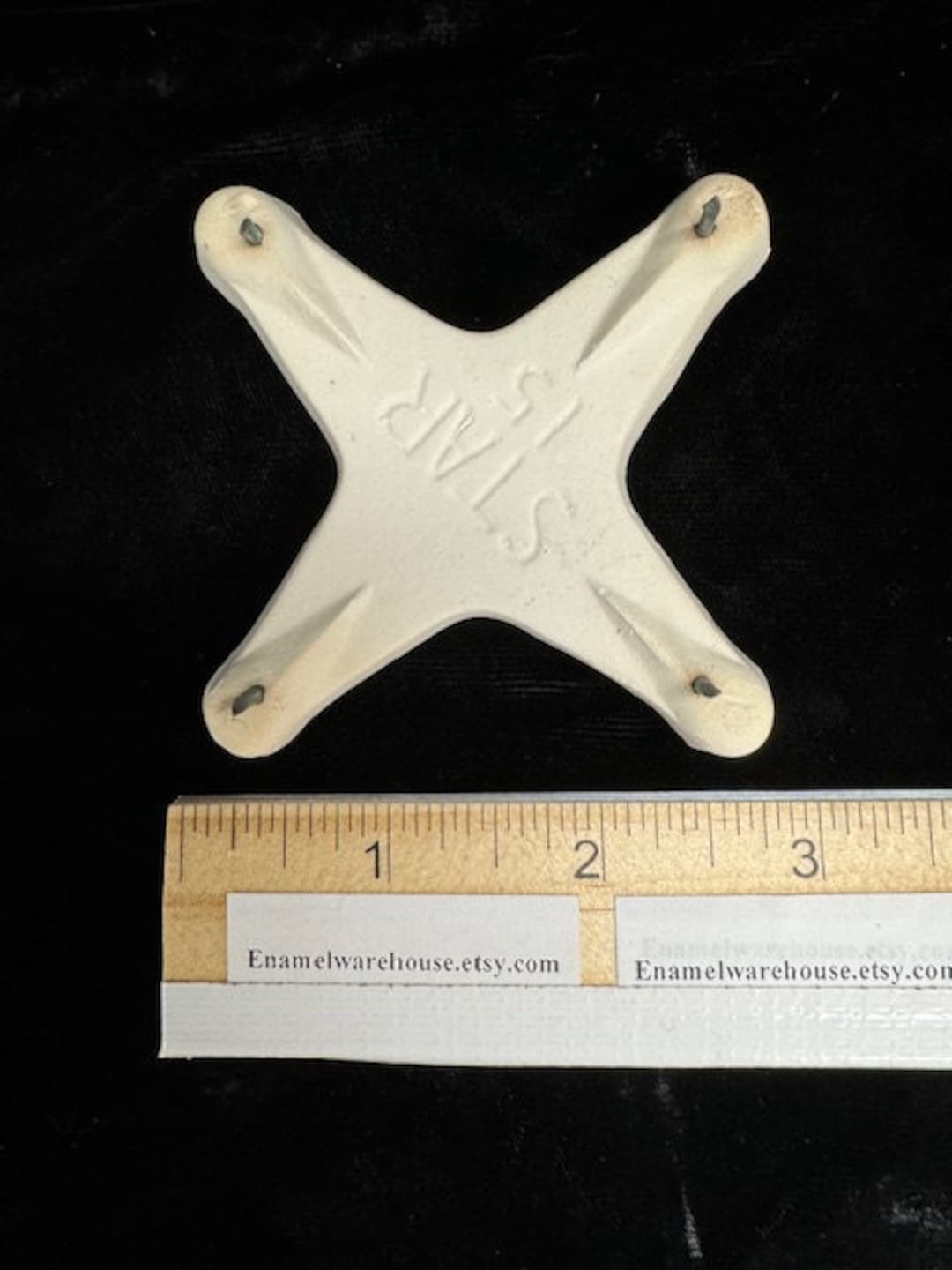 Large Star Ceramic Stilt Trivet - 4 Point Trivet - 3 Inch - Etsy