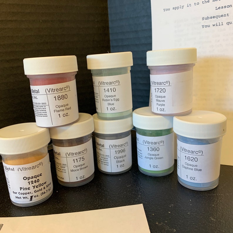 BEGINNERS ENAMELING Kit BEK 3X Shipped From Thompson - Etsy