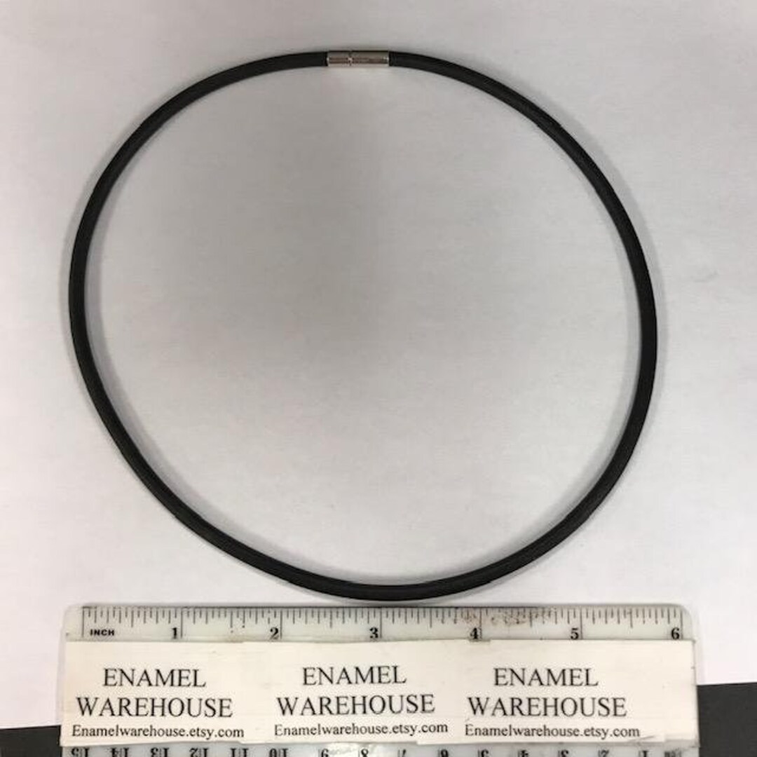 RUBBER CHOKER 18" 5mm, 16" 5mm, OR 17" 2mm - Etsy