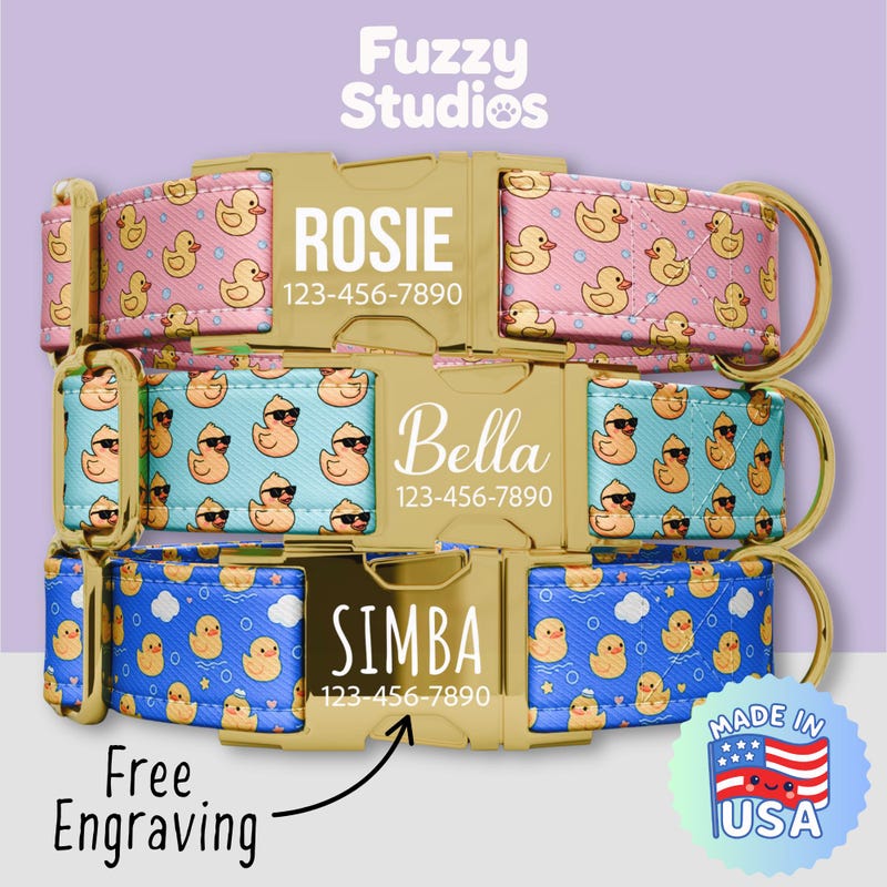 Ducky Collars - Etsy