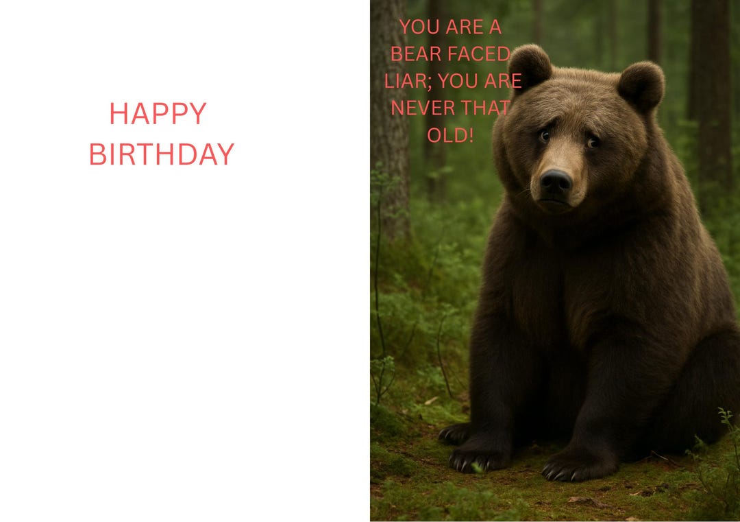 Funny Greetings Cards - Etsy UK