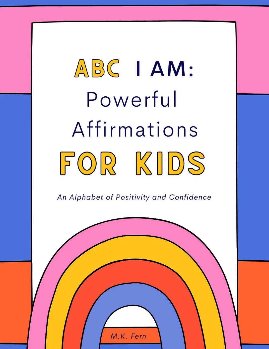 ABC I Am: Powerful Affirmations for Kids - Etsy