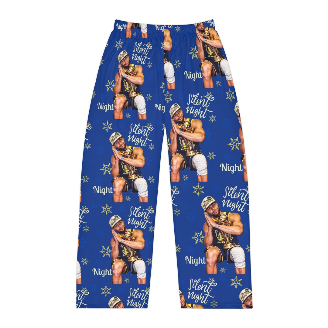 Steph Curry Silent Night Celebration Pajama Pants - Etsy