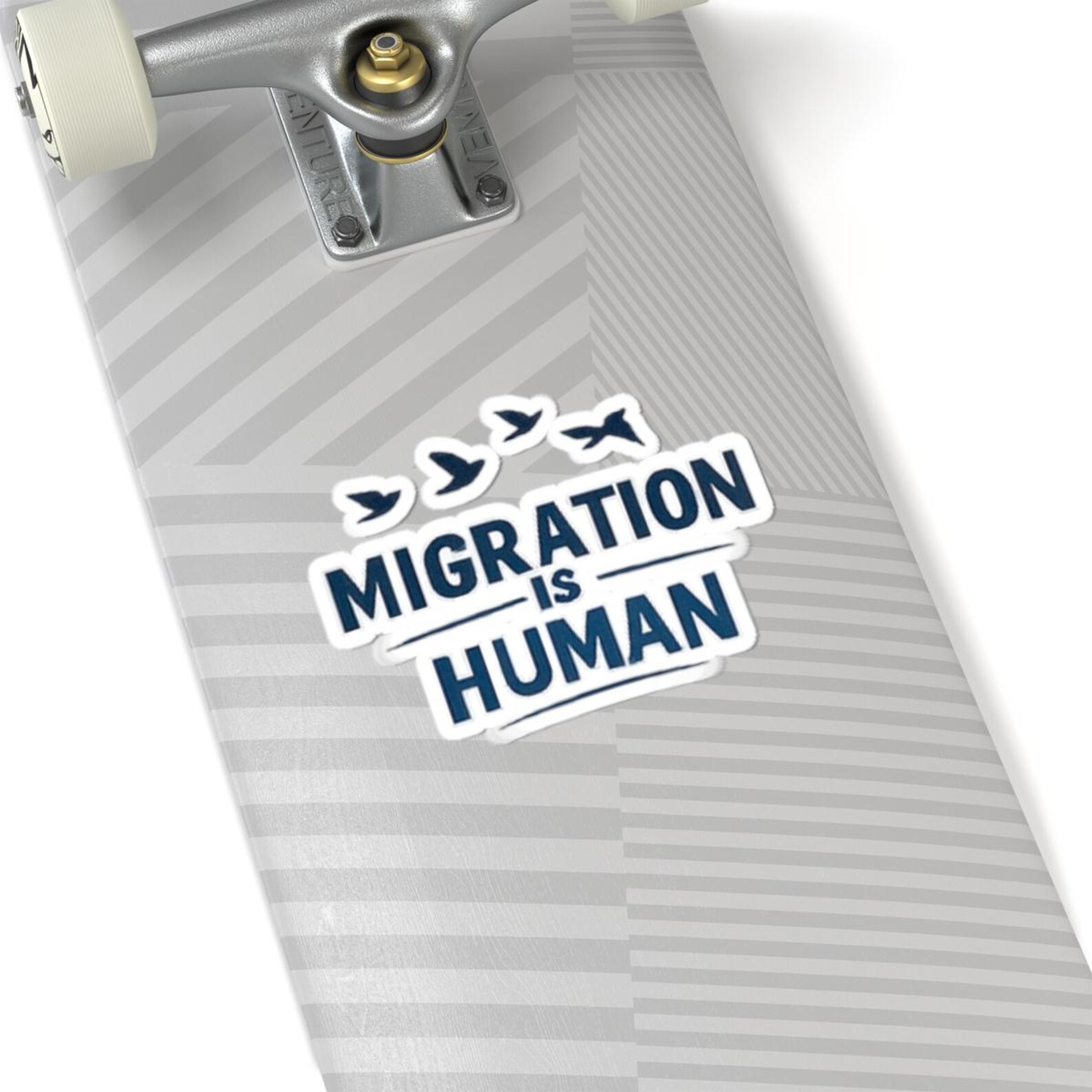 Migration is Human Sticker | Human Rights Inspired Sticker | Anti ...