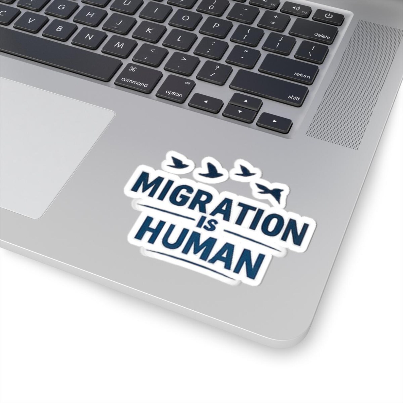 Migration is Human Sticker | Human Rights Inspired Sticker | Anti ...
