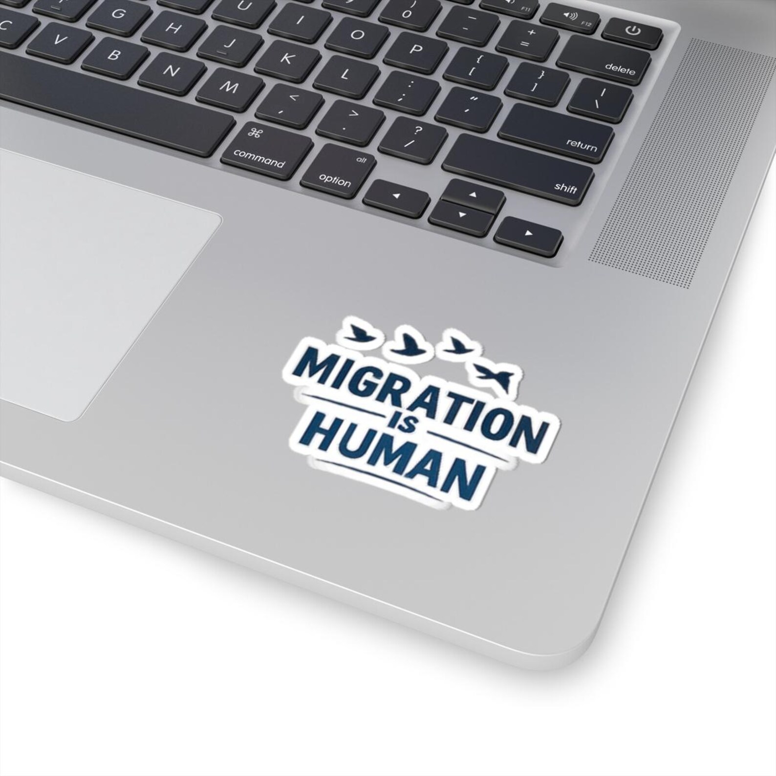 Migration is Human Sticker | Human Rights Inspired Sticker | Anti ...
