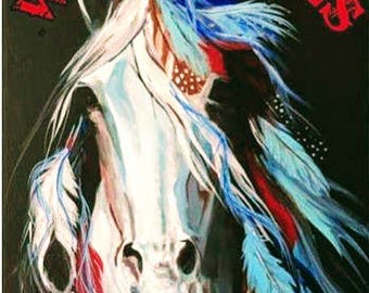Native American War Pony - Etsy