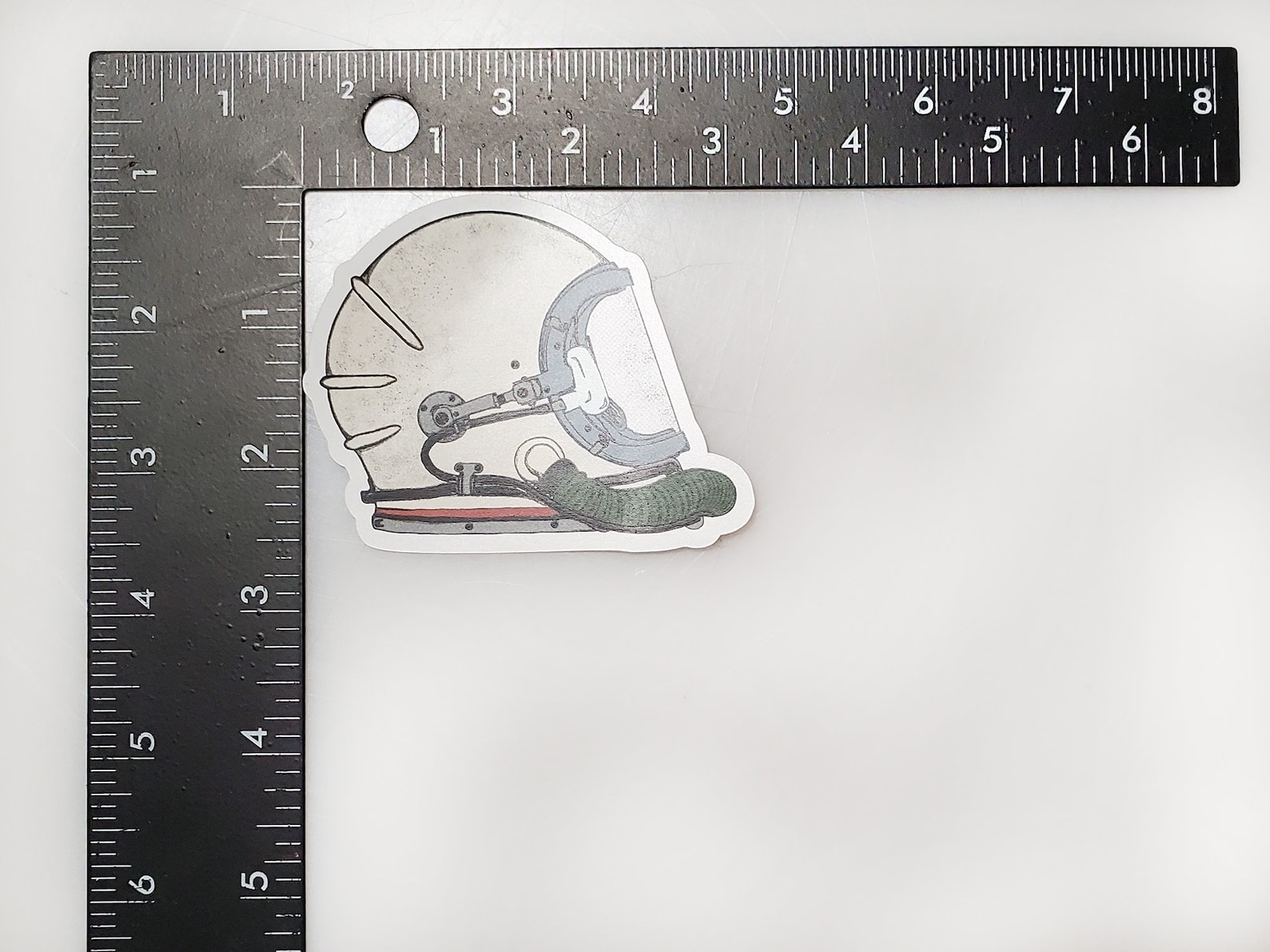 Astronaut Helmet Sticker Retro Vintage Sci-fi Space Helmet | Etsy