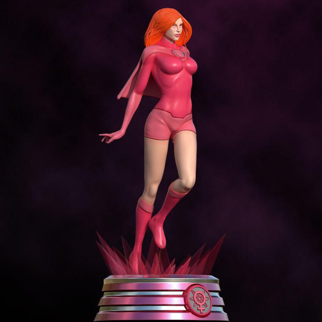 Atom Eve Statue – Hand Painted 14K Resin Figure – Invincible ...