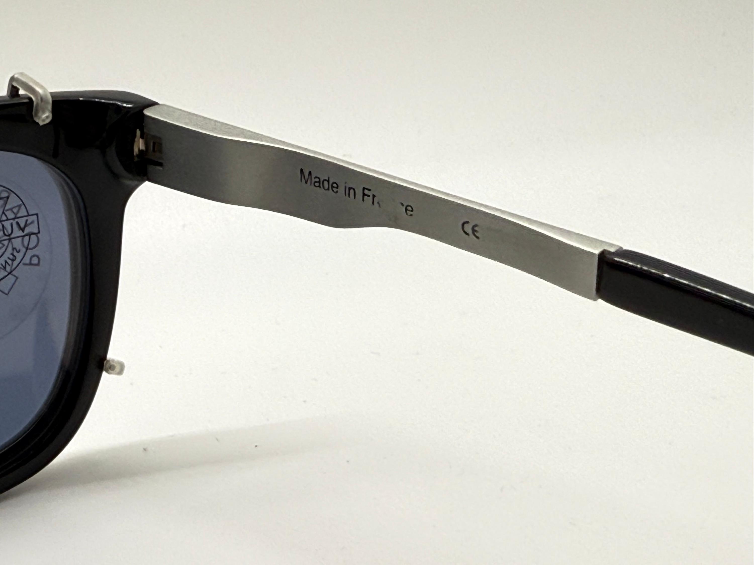 Vuarnet Vl1407 0001 Polarized Clip-on Sunglasses With Mineral Glass ...