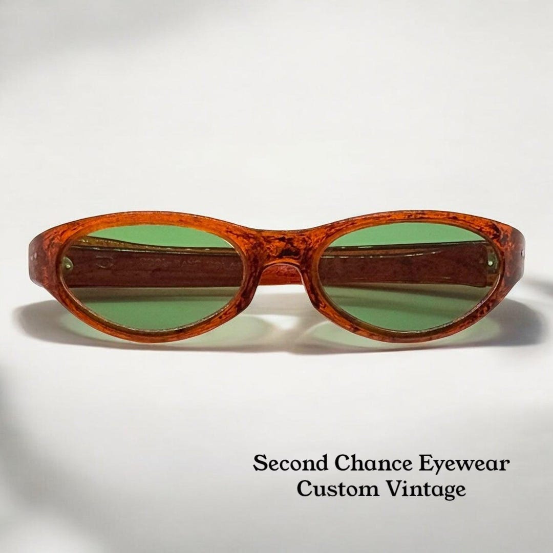 Cool-ray Polaroid 125 Vintage Sunglasses W|new, Custom Bottle Green ...