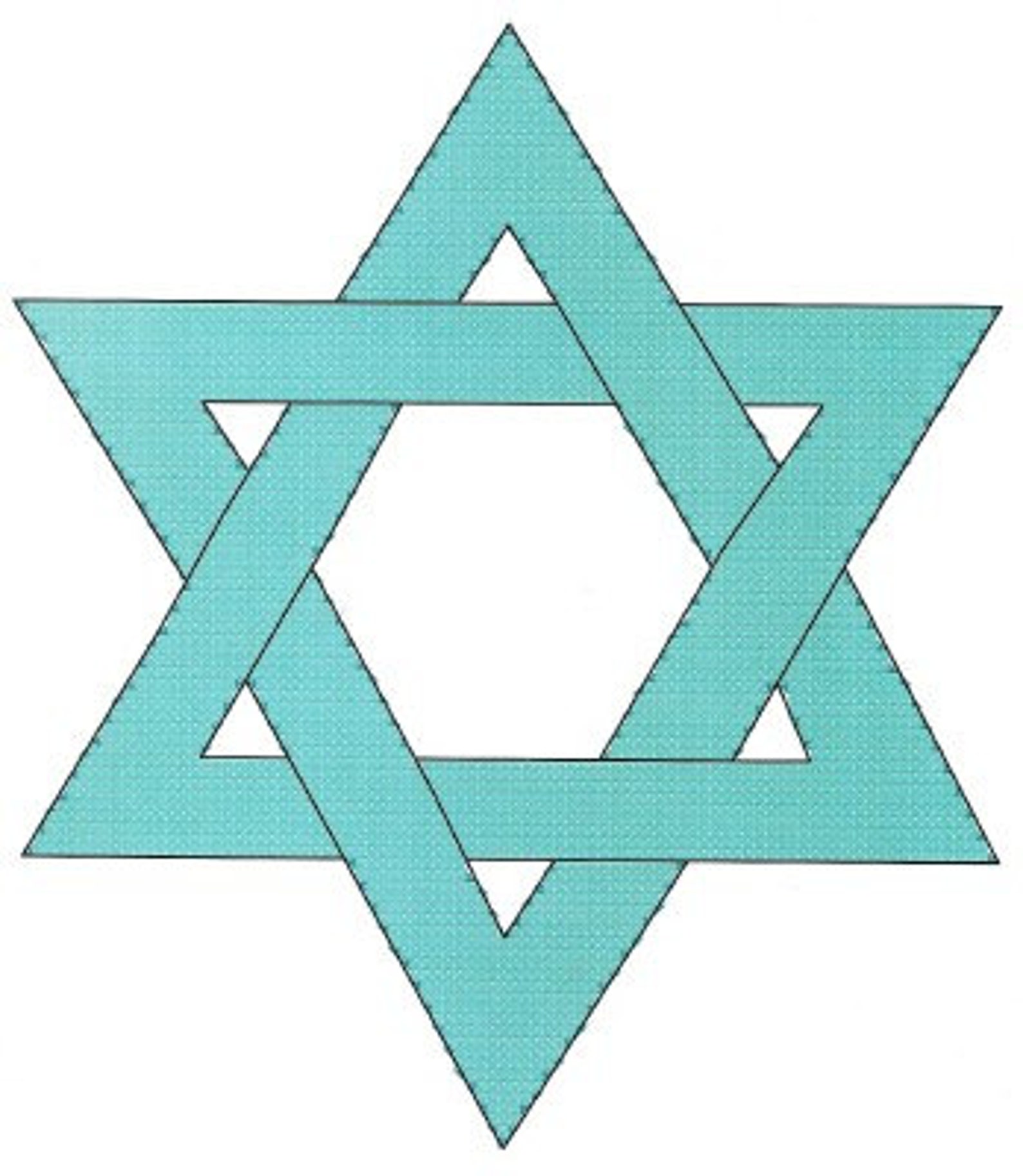 Star of David Cross Stitch Pattern PDF Digital Download - Etsy