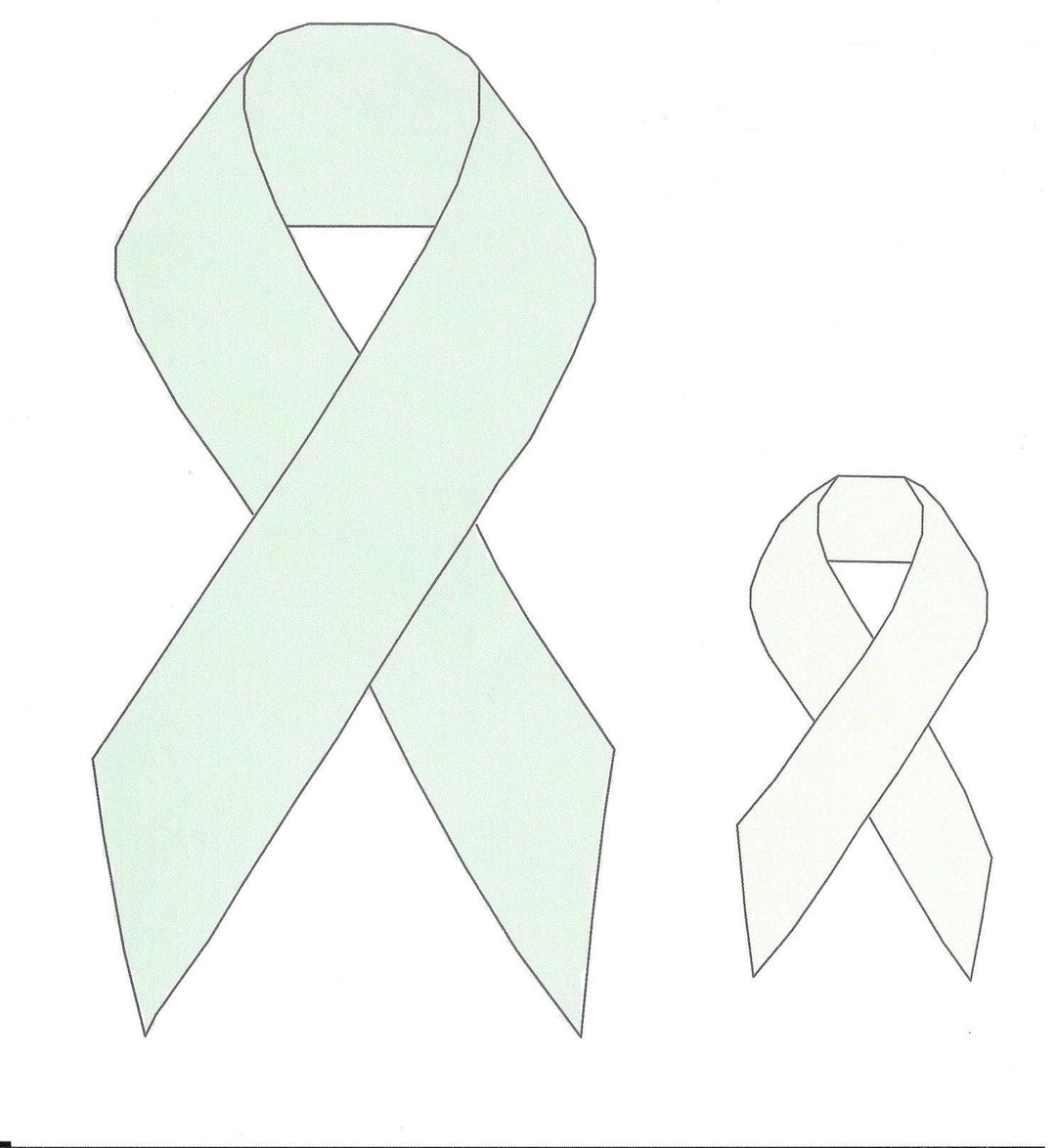 Awareness Ribbon Cross Stitch Pattern Digital Download - Etsy