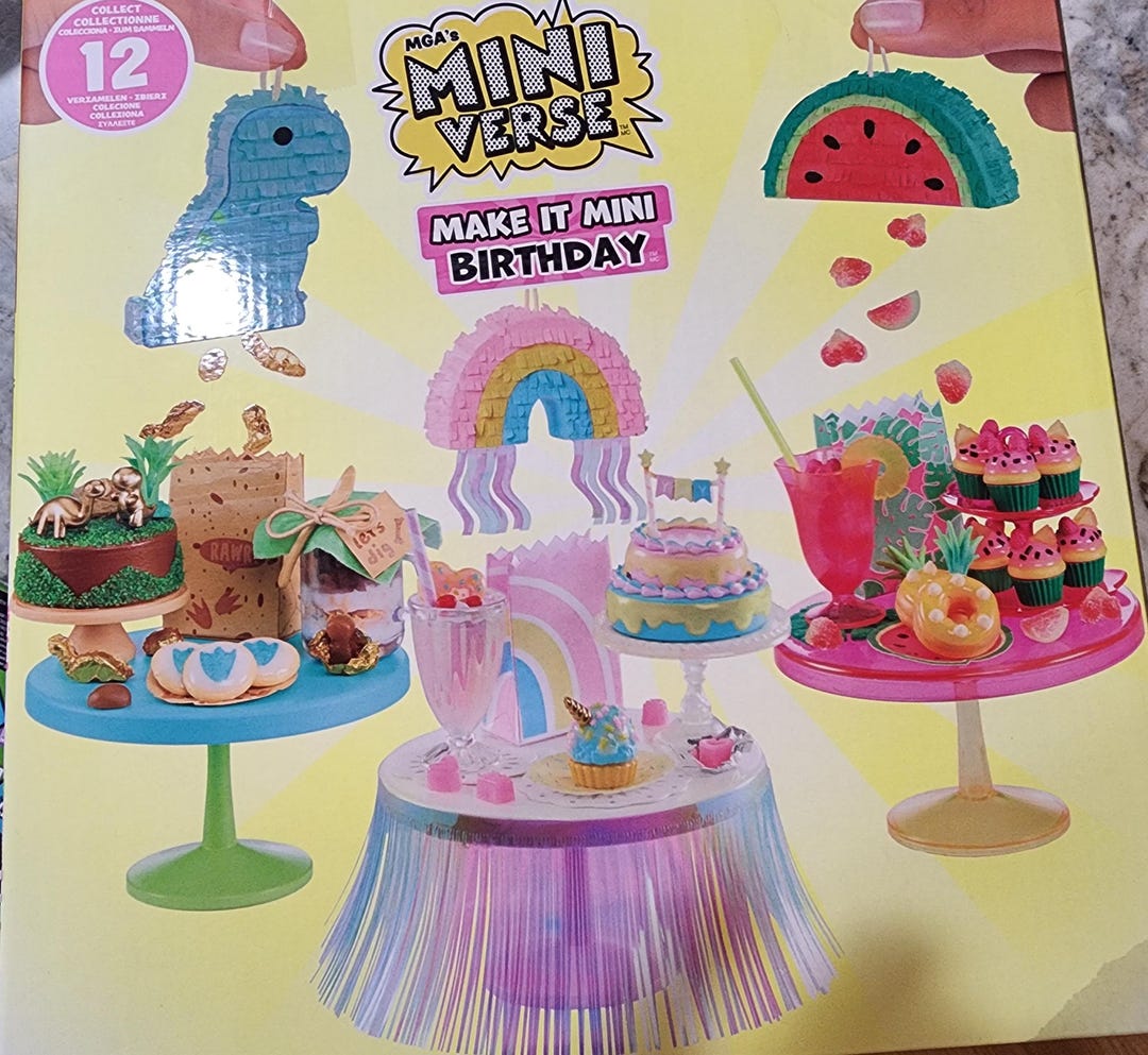 Mini Verse Make It Mini BIRTHDAY Series 1 ~ You Pick ~ DIY Kit - Etsy