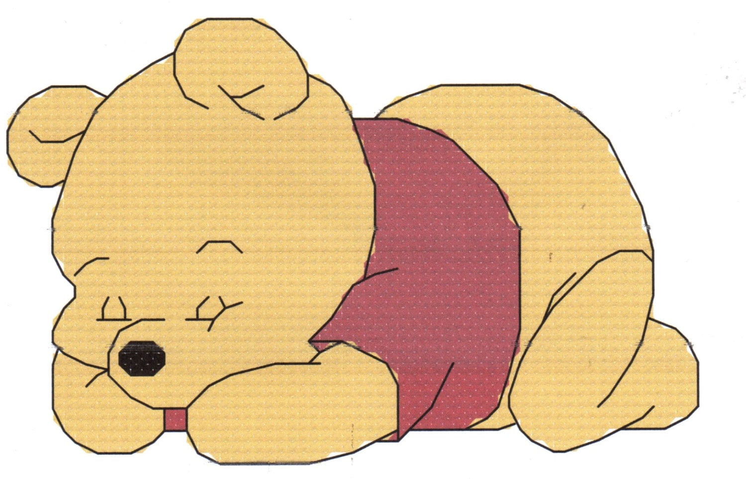 Sleeping Baby Pooh