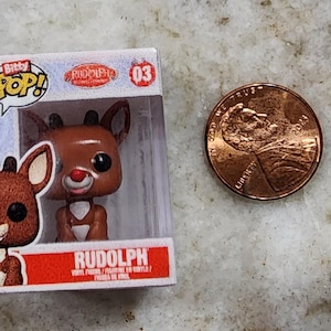Funko Pop Bitty RUDOLPH Red Nose Reindeer YOU PICK - Etsy