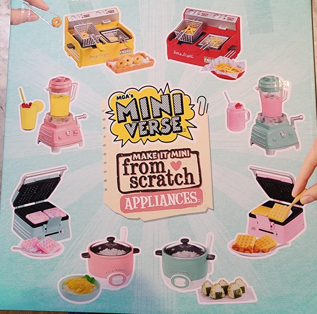 Mini Verse Make It Mini APPLIANCES Series 3 ~ You Pick ~ DIY Kit - Etsy
