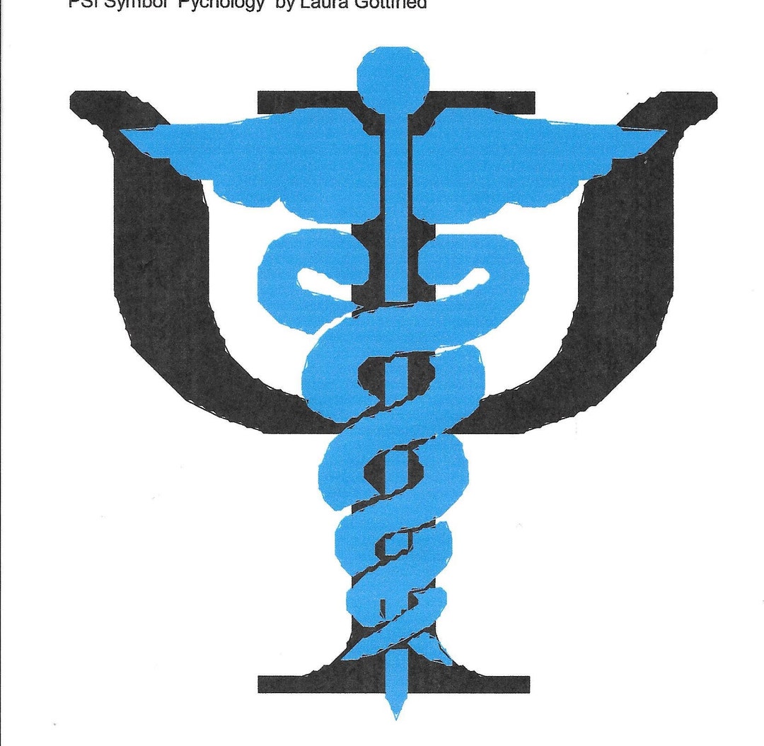 PSI & Pychology Logo Cross Stitch Pattern Caduceus - Etsy