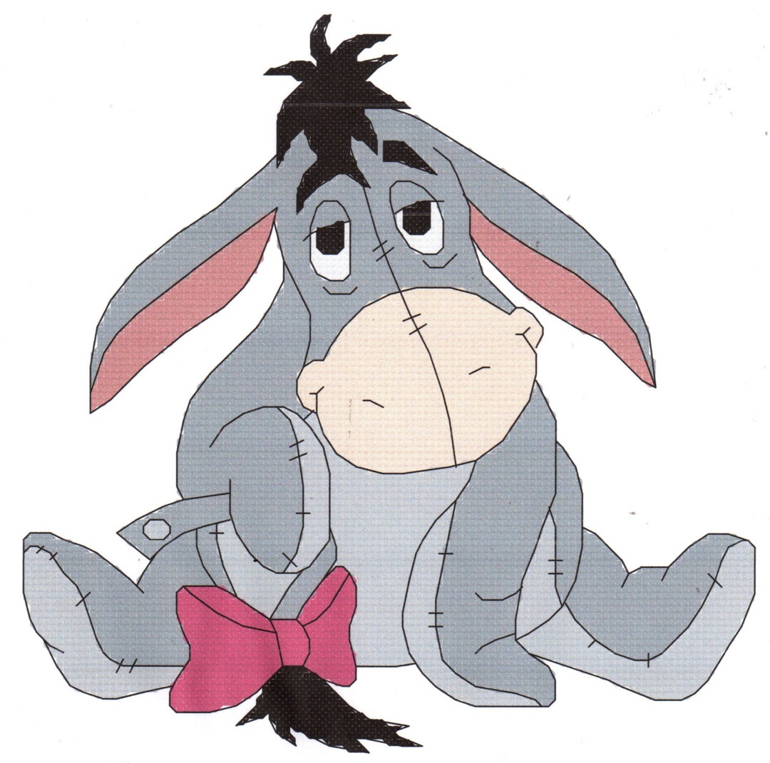 Eeyore Cross Stitch Pattern Instant Digital Download - Etsy
