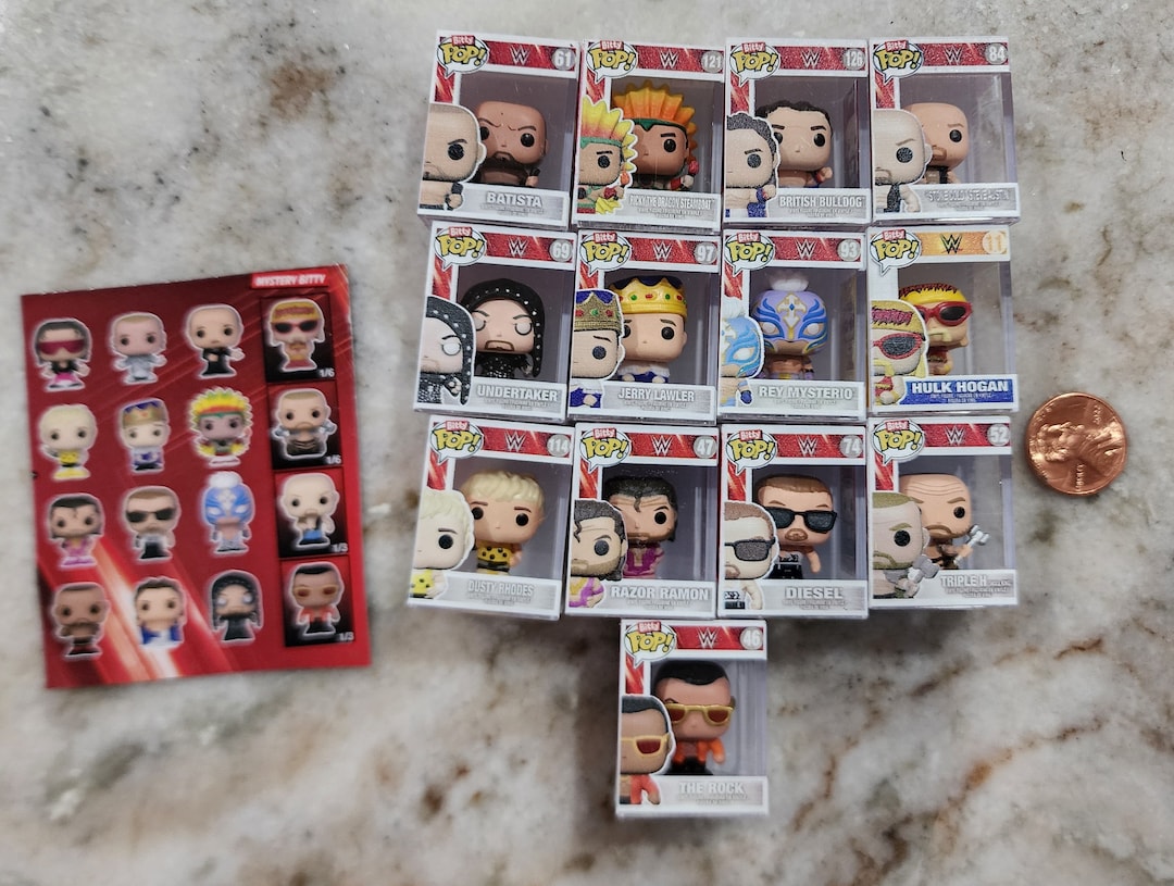 Funko Pop Bitty WWE Wrestlers ~ YOU PICK - Etsy