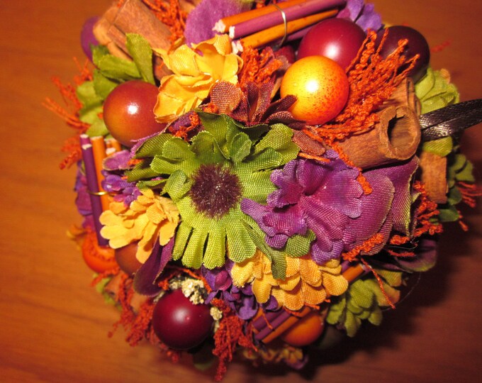 Kissing Ball Autumn Fall Color Favorite - Etsy
