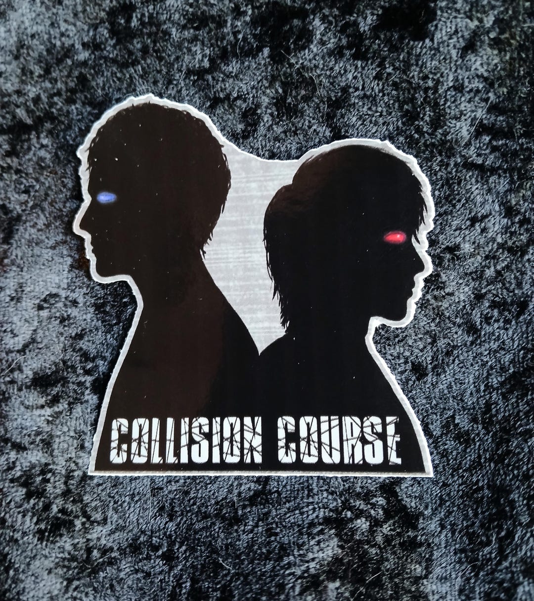 Collision Course Sticker - Etsy