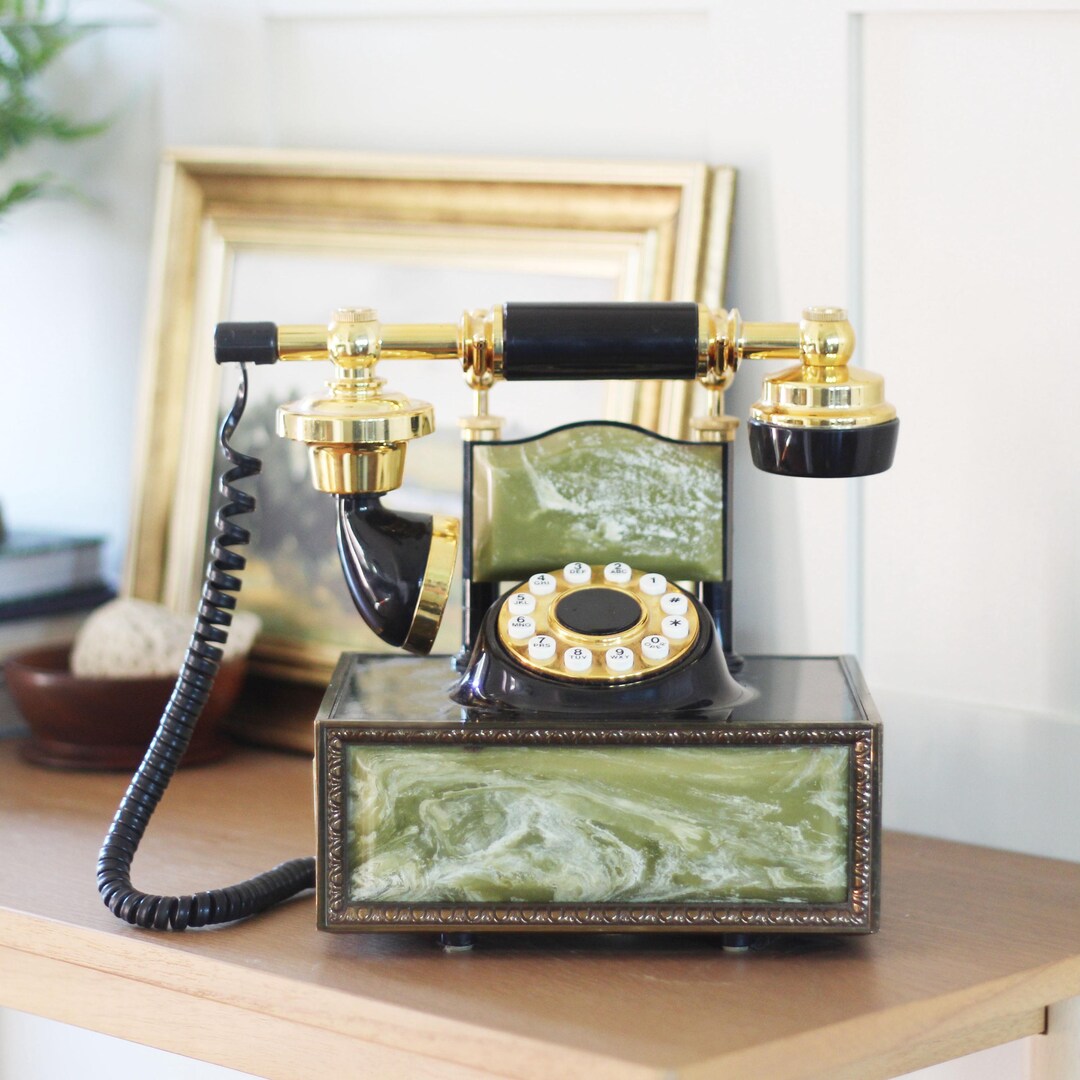 Vintage American Telecommunications Deco-tel Telephone Art Deco ...