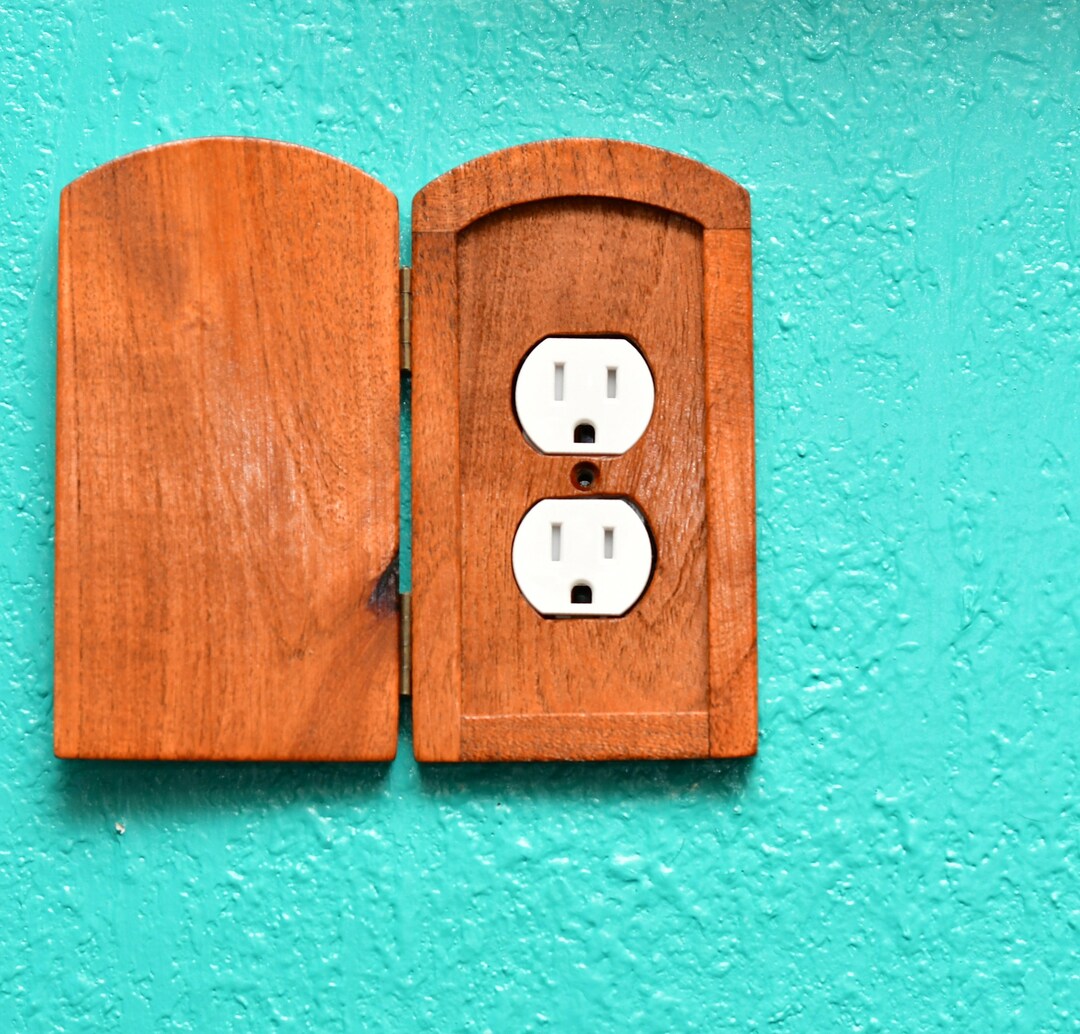 Mesquite Outlet #O117 Hidden Outlet Cover, Decorative Outlet Cover ...