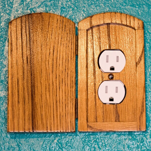 Fairy Door Outlet Cover - Etsy