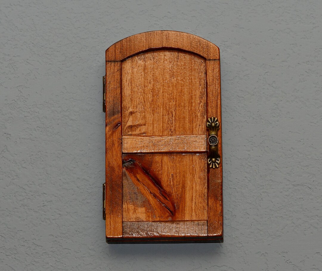 Stained Alder O185 Troll Door, Fairy Door, Decorative Outlet Cover ...