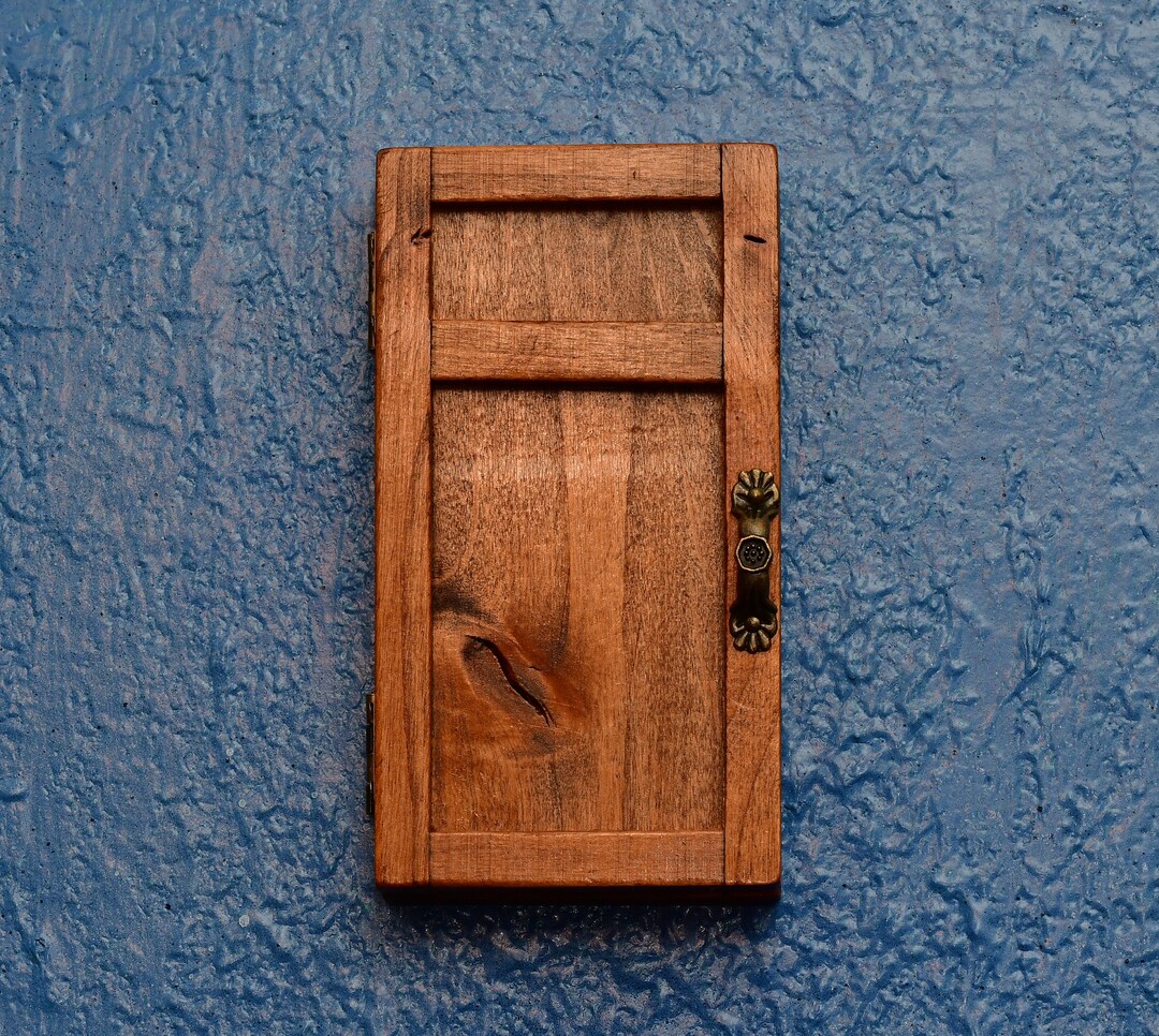 Stained Alder #O179 Troll or Fairy Door Decorative Outlet Cover, Hidden ...