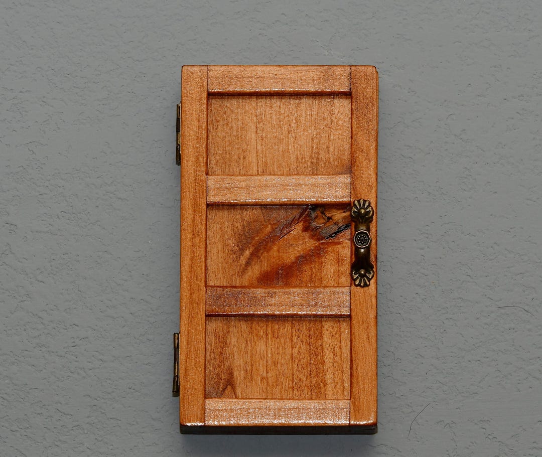Stained Alder O190 Hidden Outlet Cover, Outlet Cover, Decorative Door ...