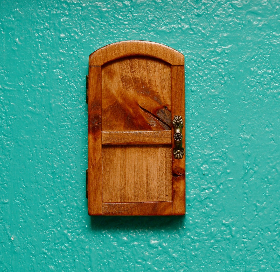 Stained Alder O79 Fairy or Troll Door Decretive Outlet - Etsy