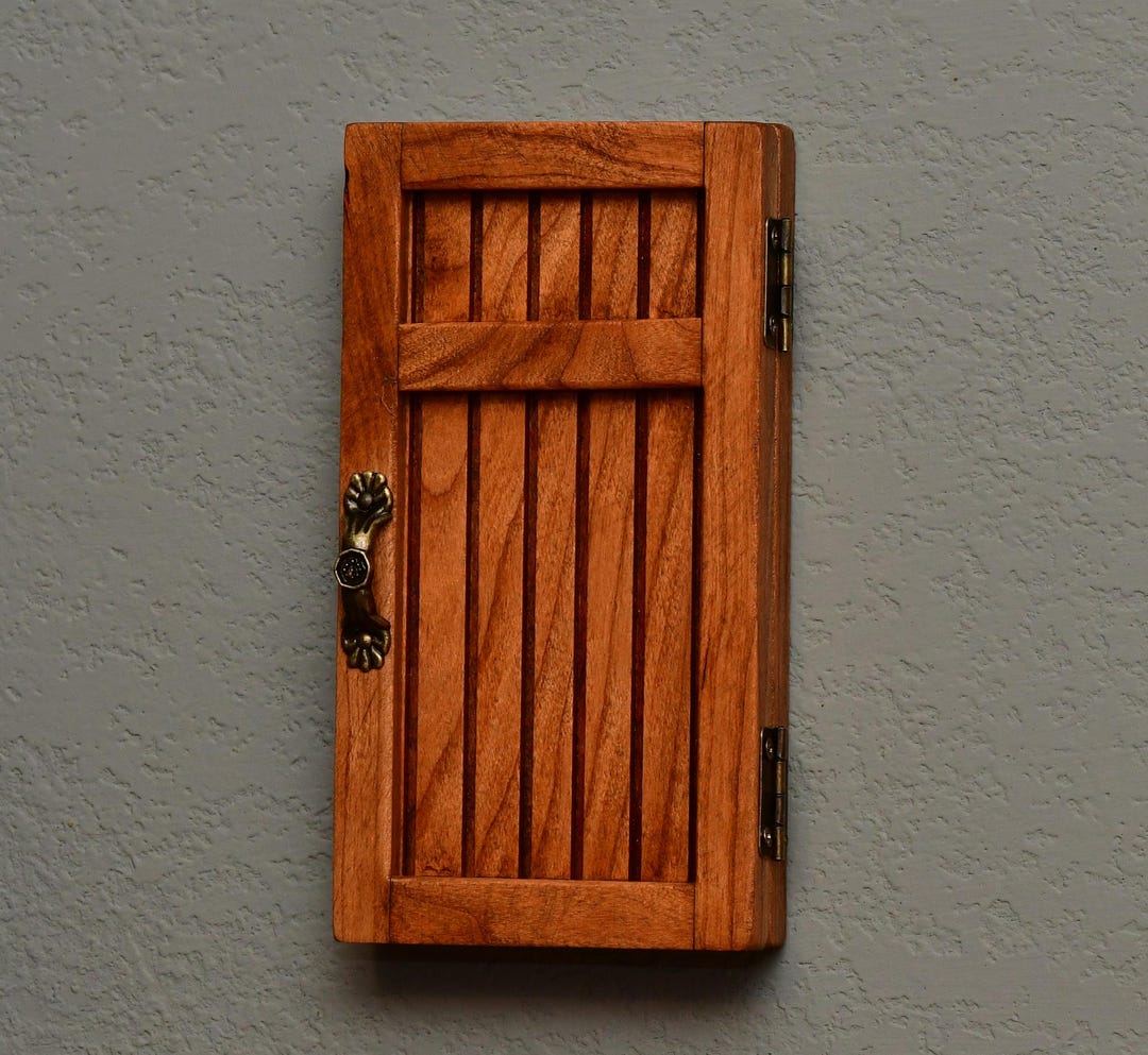 Blank Cover #B19 Cherry Wood, Cable Box Cover, Phone Jack Cover, Hidden ...