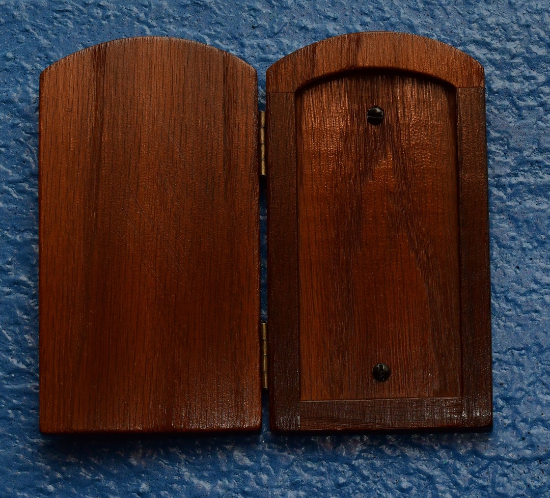Blank Cover B19 Roasted Oak Wood,cable Box Cover, Phone Jack Cover ...