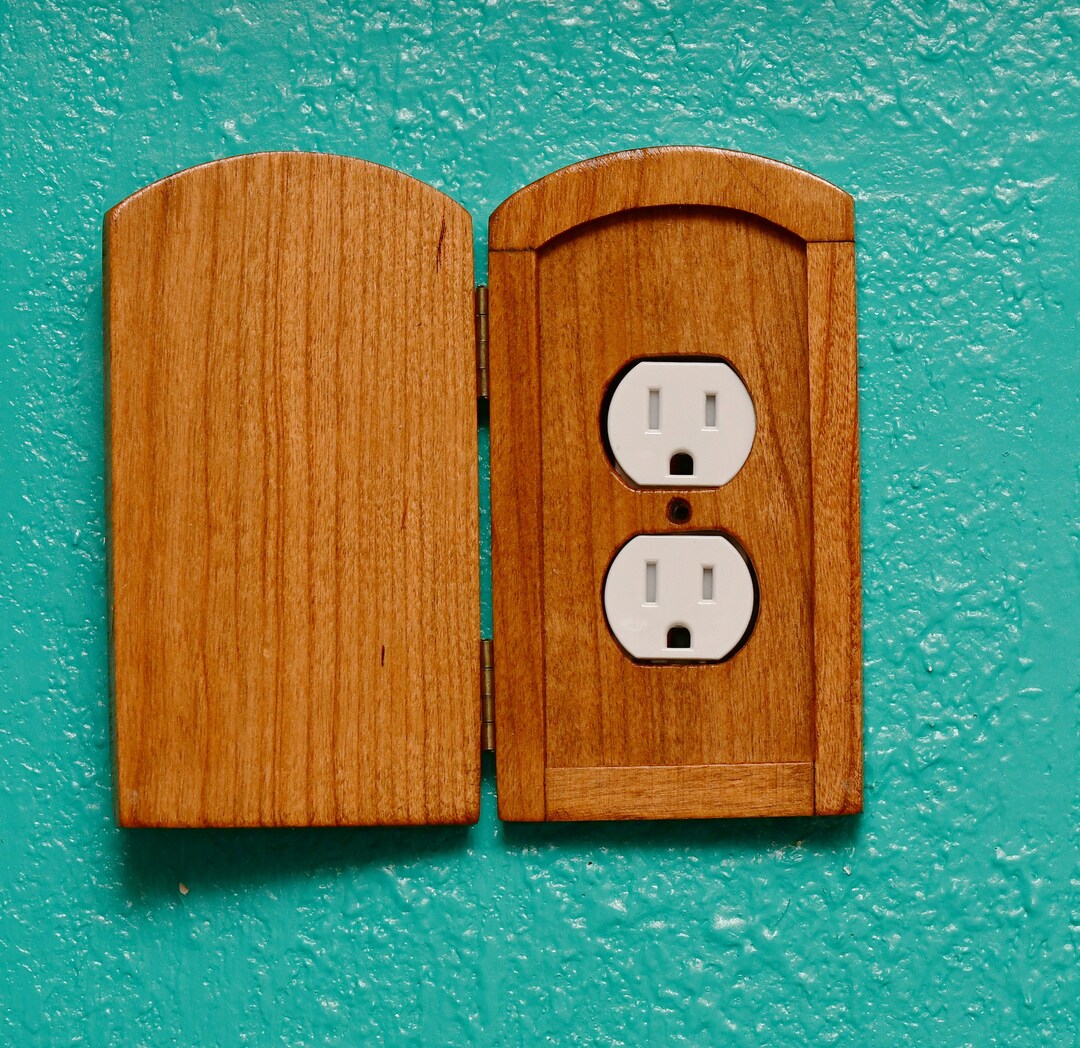 Stained Alder O179 Troll or Fairy Door Decorative Outlet - Etsy