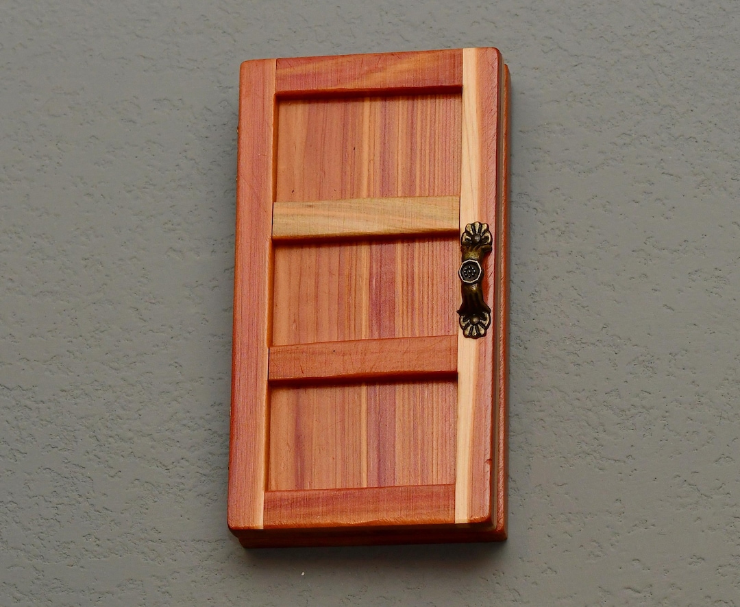 Blank Outlet Cover #B63 Cedar Wood Cable Box Cover, Phone Jack Cover ...