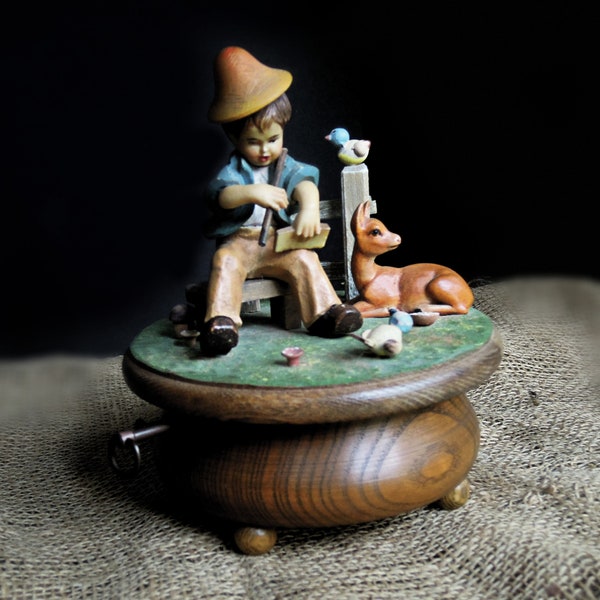 Revolving Music Box - Etsy