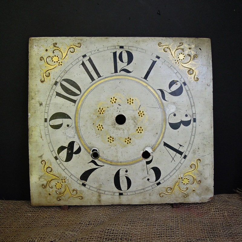 Antique Clock Face - Etsy