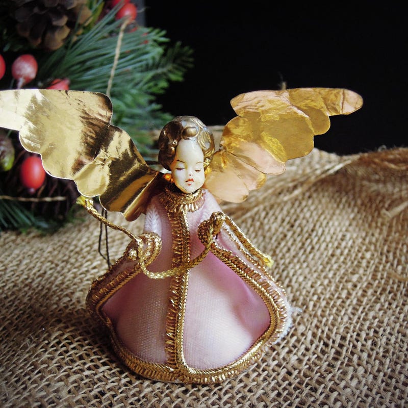 Vintage Angel Tree Topper - Etsy
